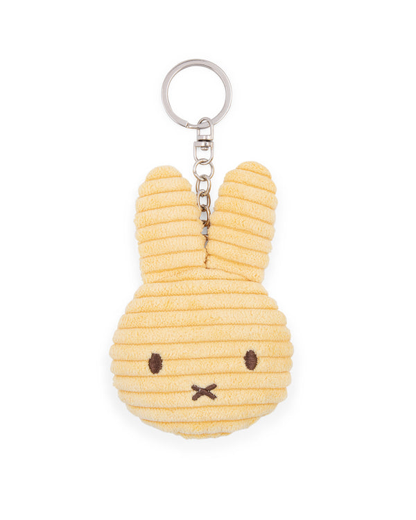 Bon Ton Toys Keychain MIFFY Flat ECO Corduroy Buttercream 4" - VICI Brands