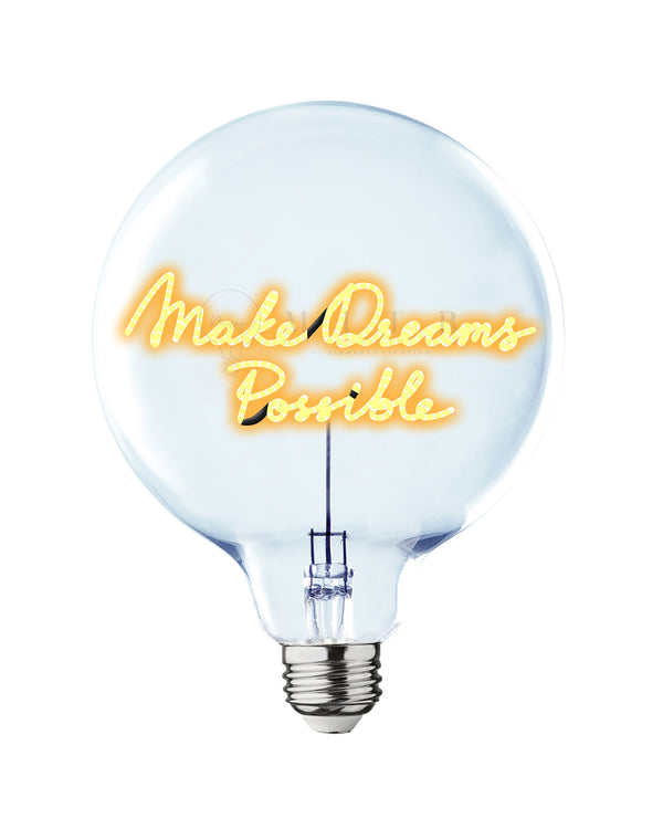 Bulb MAKE DREAMS POSSIBLE Amber - VICI Brands