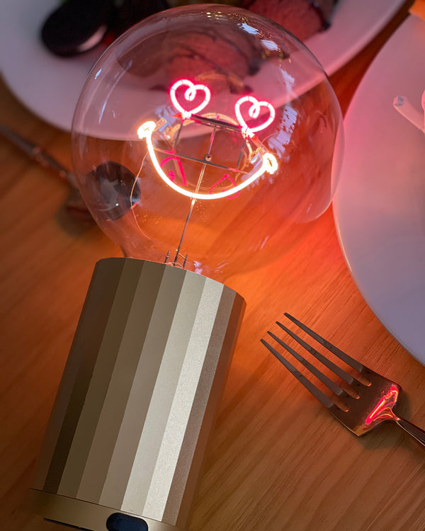 Bulb SMILEY WORLD LOVE Red/ Blue - VICI Brands