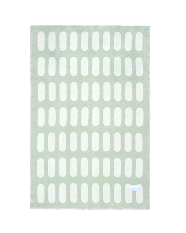 Blanket CUBICS Chill Pill Sage 4.25 x 6.5ft - VICI Brands